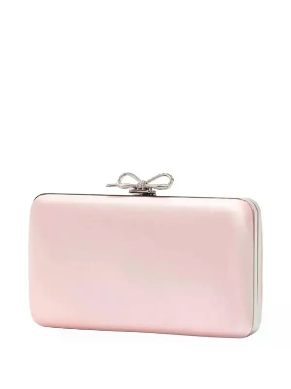 SELF-PORTRAIT Bow Detail Clutch Bag