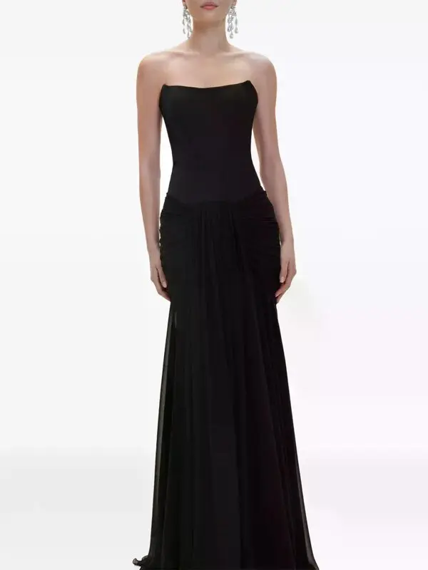 V:PM ATELIER Ruched Detail Dress