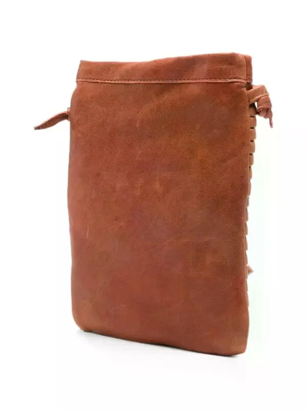 SOMMET Paloma Rows Pleated Leather Shoulder Bag