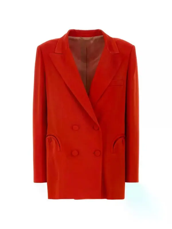 BLAZÉ MILANO Everynight Double-breasted Blazer - Red