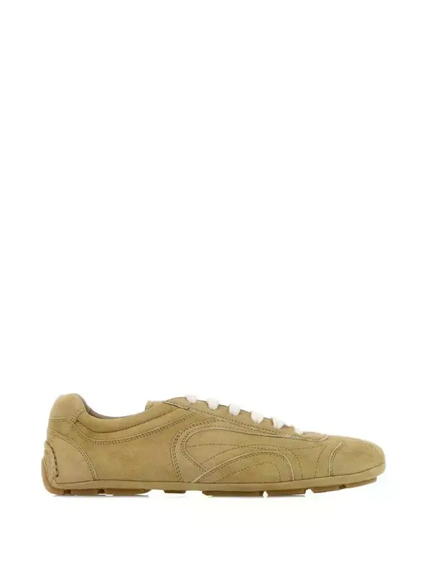Prada Montecarlo Suede Low-top Sneakers