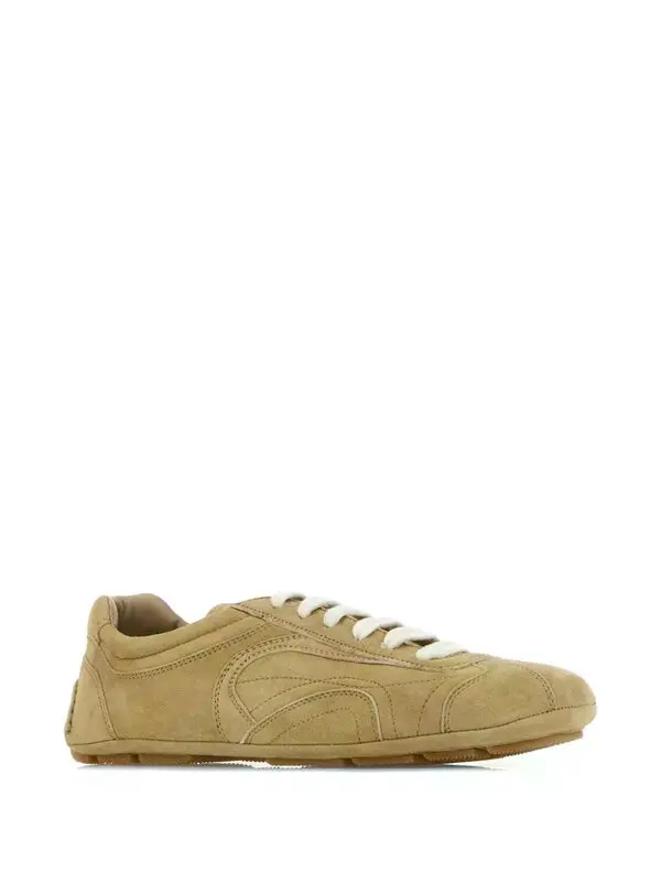Prada Montecarlo Suede Low-top Sneakers