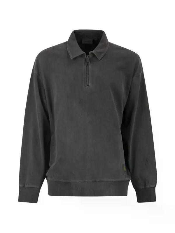 Carhartt Work In Progress Harper Faded Half-zip Sweater - Grey