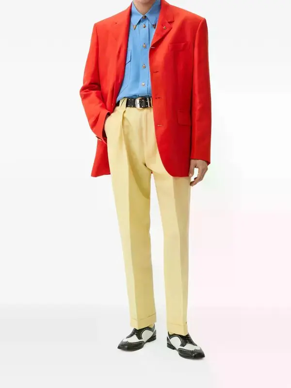 Versace Wool-linen Blazer