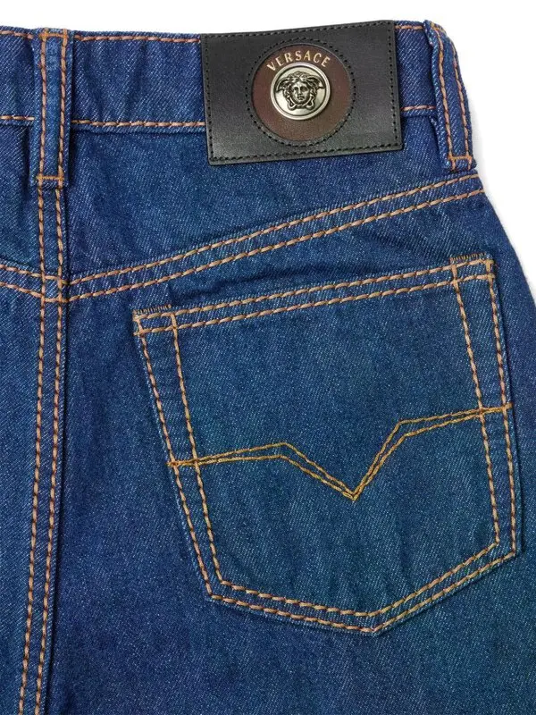 Versace High-waist Straight Jeans