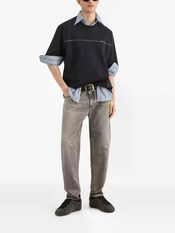 Dolce & Gabbana Loose Fit Denim Trousers