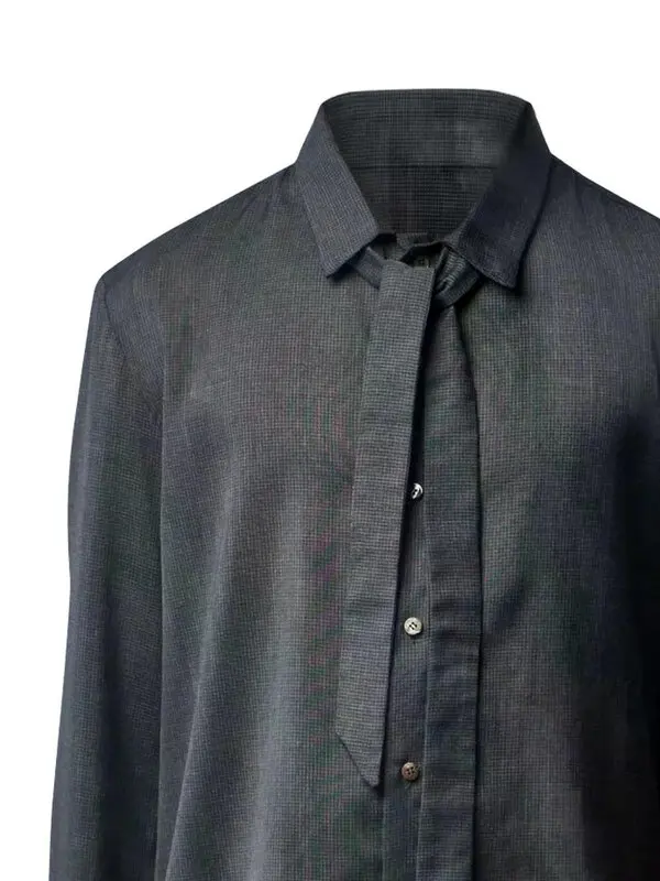 K'ANG Tie-detail Long-sleeved Shirt