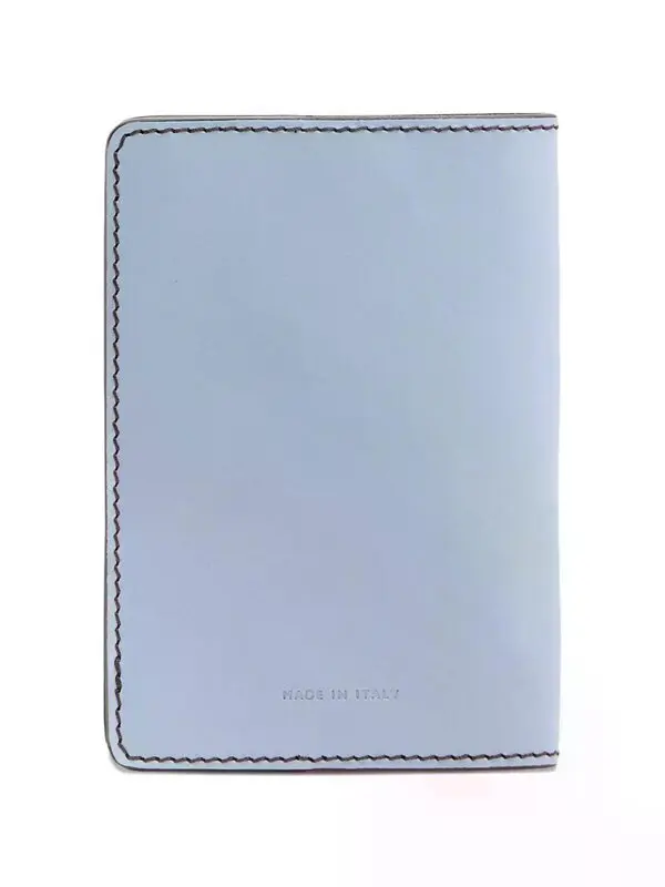 THE BRIDGE Logo-print Leather Passport Holder