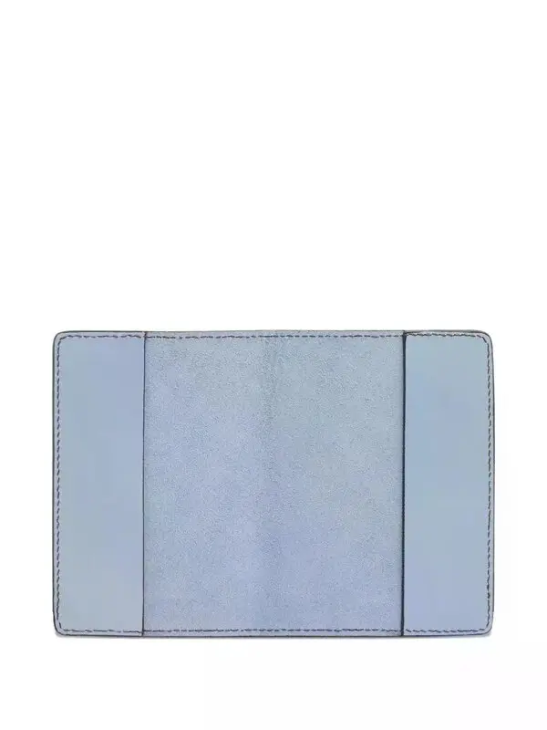 THE BRIDGE Logo-print Leather Passport Holder