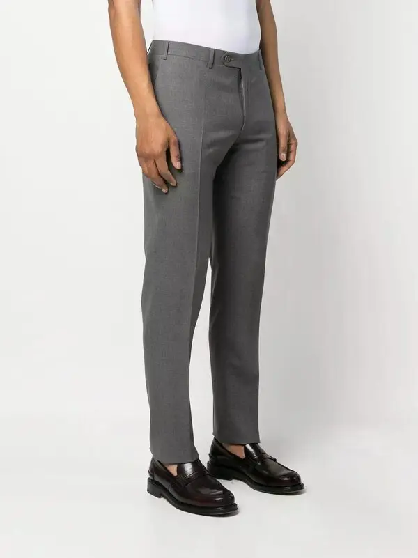 Canali Wool Tailored Trousers