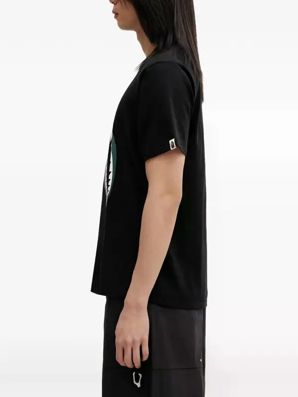 A BATHING APE Abc Camo Milo Shark T-shirt