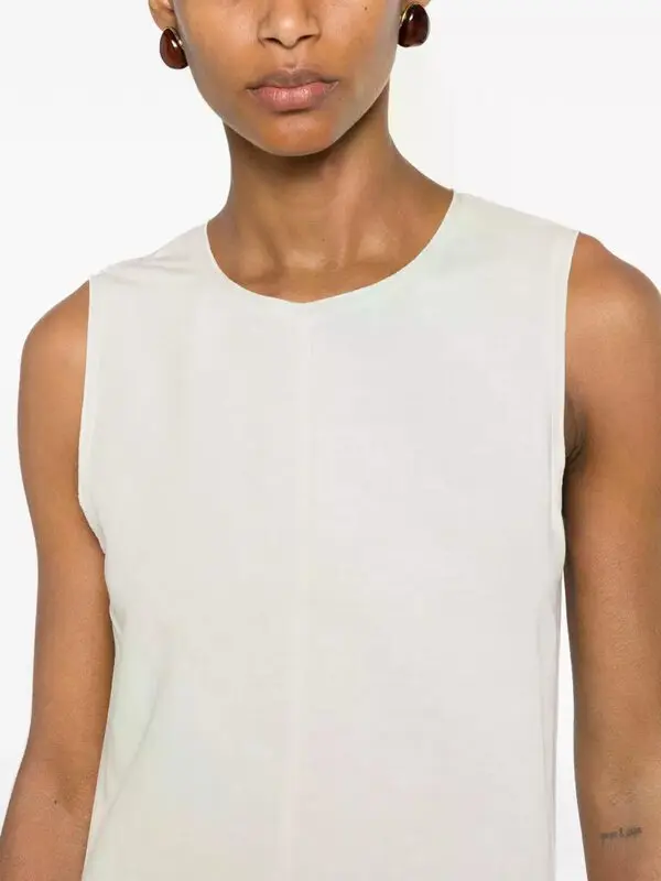 AROVESCIO Sleeveless Midi Dress