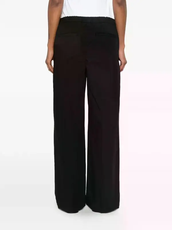 40WEFT Raissa Wide-leg Poplin Trousers