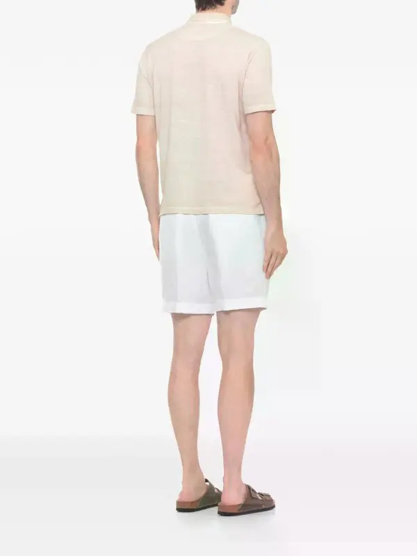 120% Lino Short-sleeve Polo Shirt