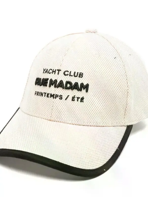 RUE MADAME PARIS Riviera Logo-embroidered Baseball Cap