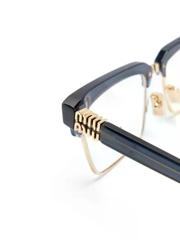 Miu Miu Rectangle Frame Glasses