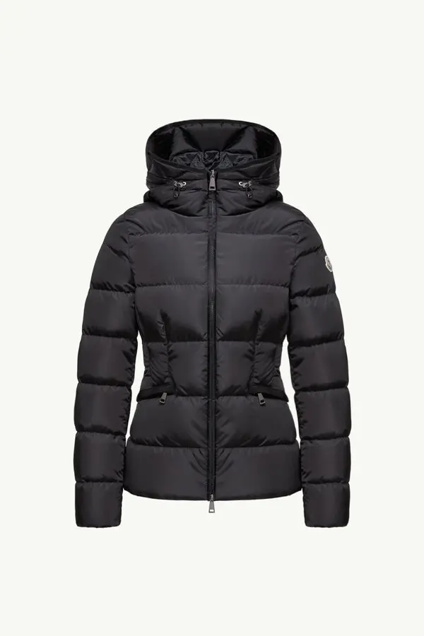Moncler Avoce Hooded Short Down Jacket - Black