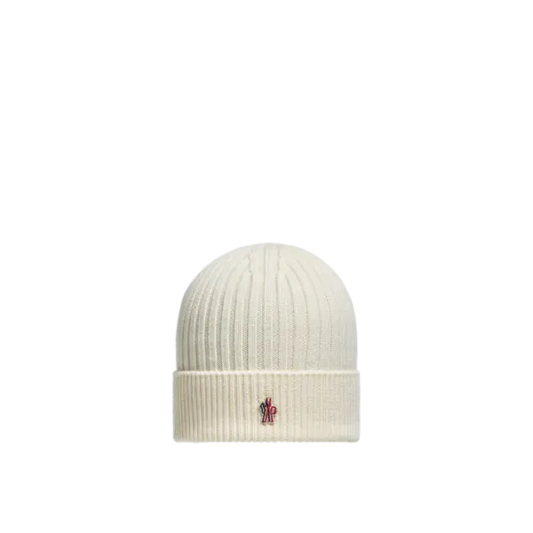 Moncler Wool Beanie - White