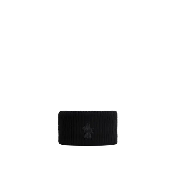 Moncler Wool Neck Warmer - Black