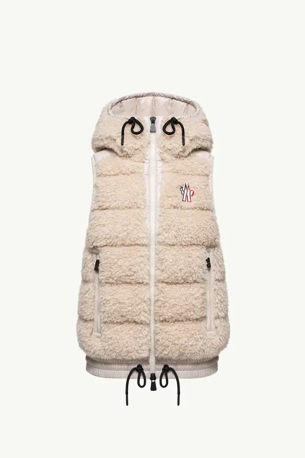 Moncler Teddy Hooded Insulated Vest