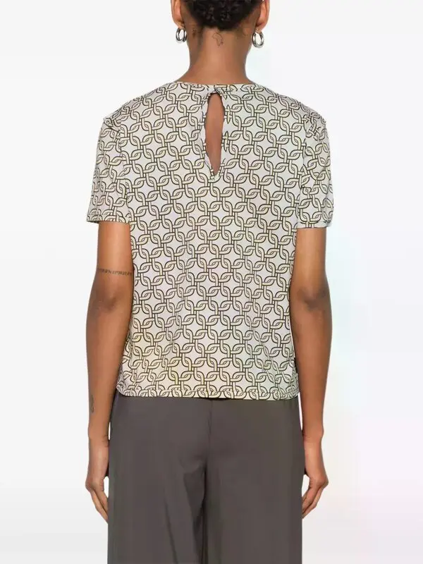 RRD - ROBERTO RICCI DESIGN Geometric Print Crewneck Top