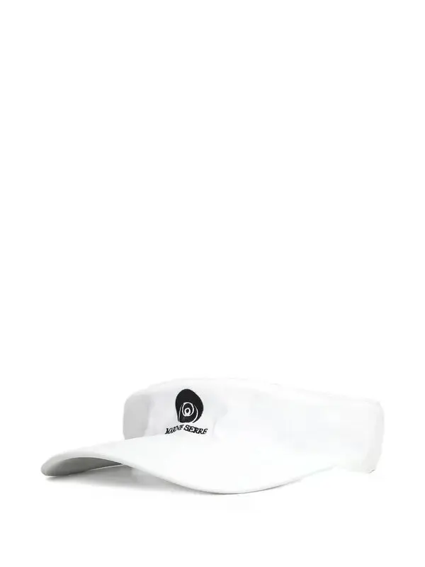 MARINE SERRE Embroidered Logo Visor