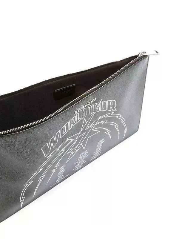 Givenchy World Tour Logo Clutch