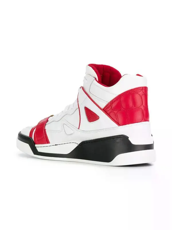 Versace Medusa Plaque Panelled Sneakers