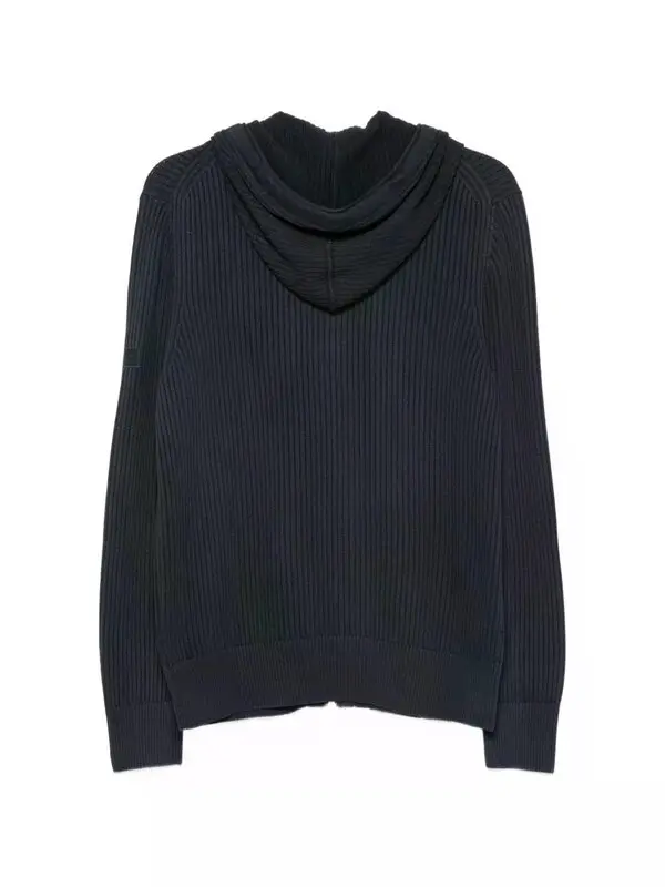 Marc O'polo Ribbed Knit Drawstring Hoodie