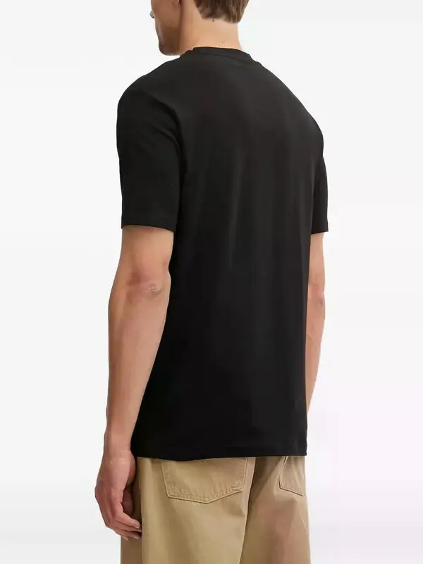 Karl Lagerfeld Logo-embroidered T-shirt