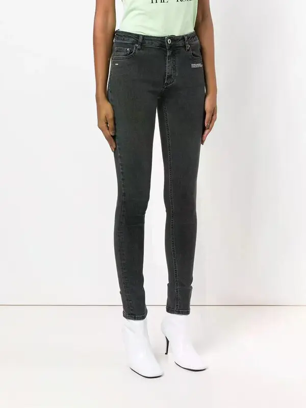Off-White Skinny 5 Pockets Vintage Jeans
