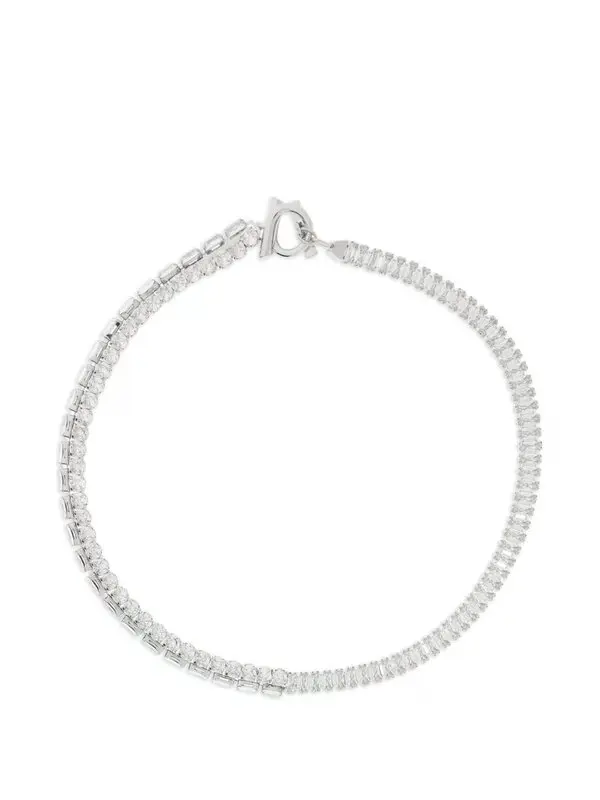 FERRAGAMO Gancini Crystal-embellished Necklace