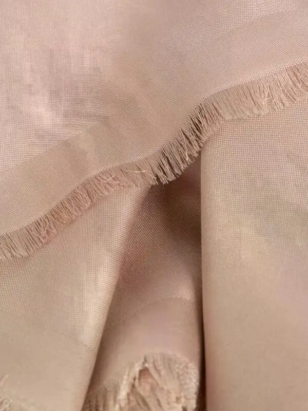 FERRAGAMO Jacquard Frayed-edge Scarf