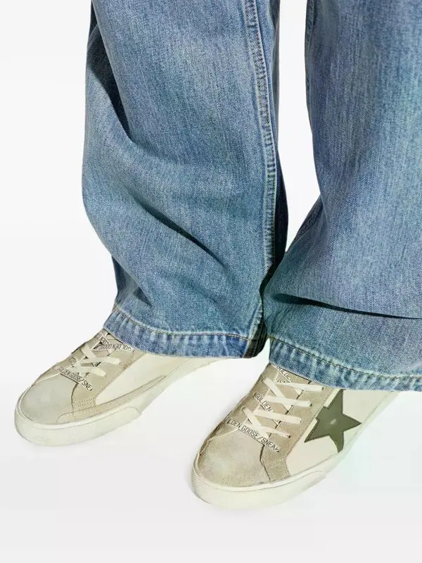 GOLDEN GOOSE Super-star Distressed-effect Sneakers