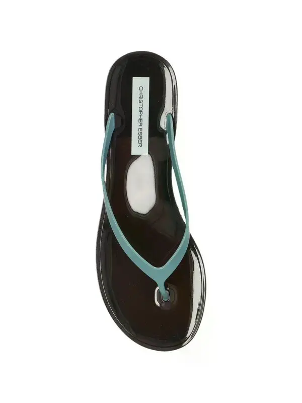 Christopher Esber Thong-strap Flip-flops - Blue