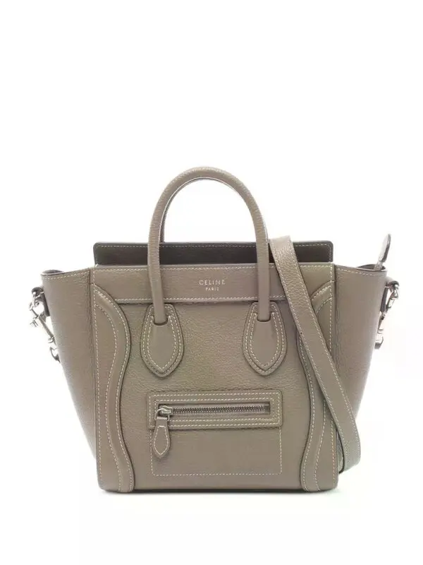 Celine Luggage" Nano Handbag - Grey