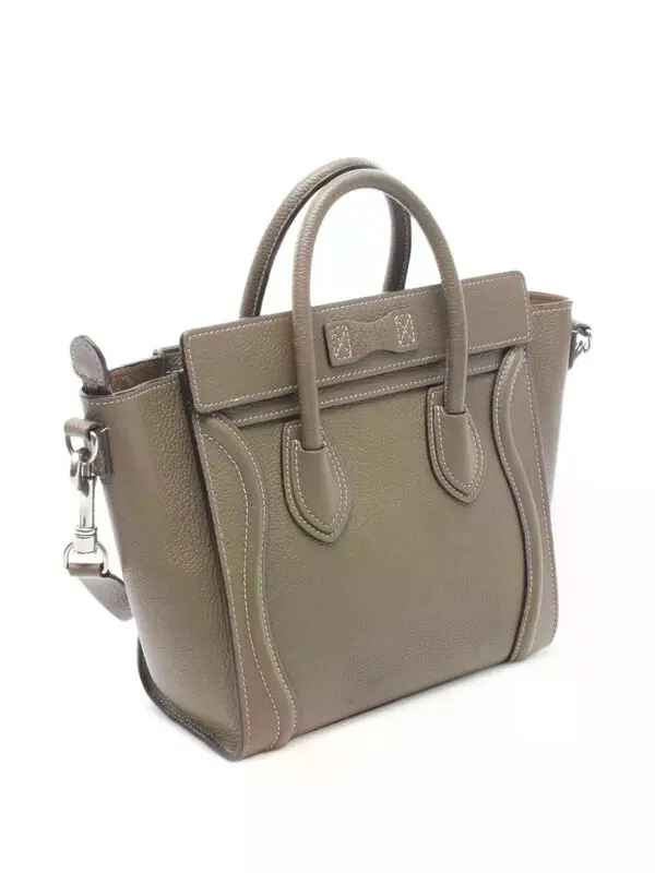 Celine Luggage" Nano Handbag - Grey