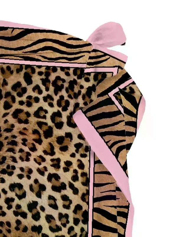 MC2 SAINT BARTH Thaiti Animal-print Sarong - Brown