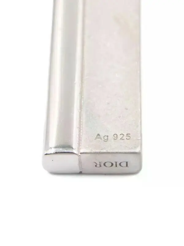 Dior Engraved Logo Cable-link Chain Necklace