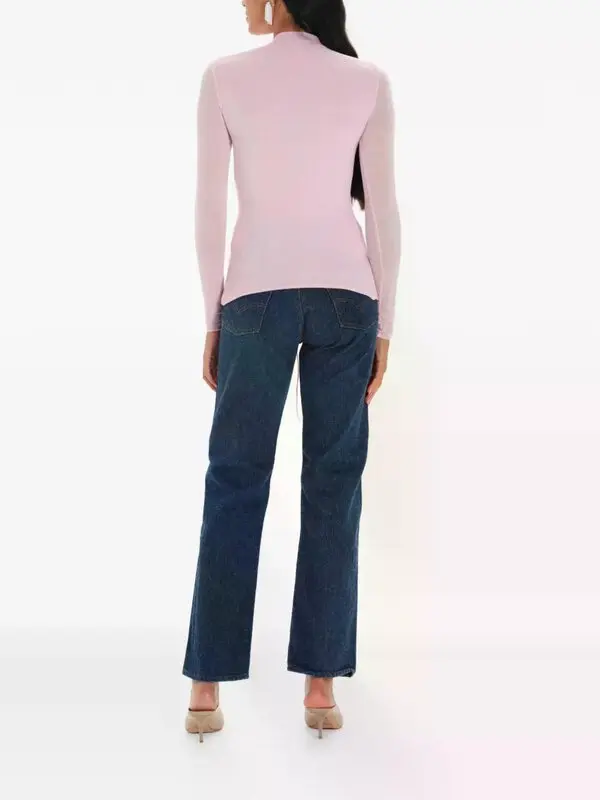 MANURI Jamie Lace-up Top - Pink