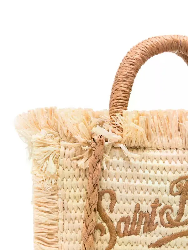 MC2 SAINT BARTH Vanity Micro Frayed Mini Bag