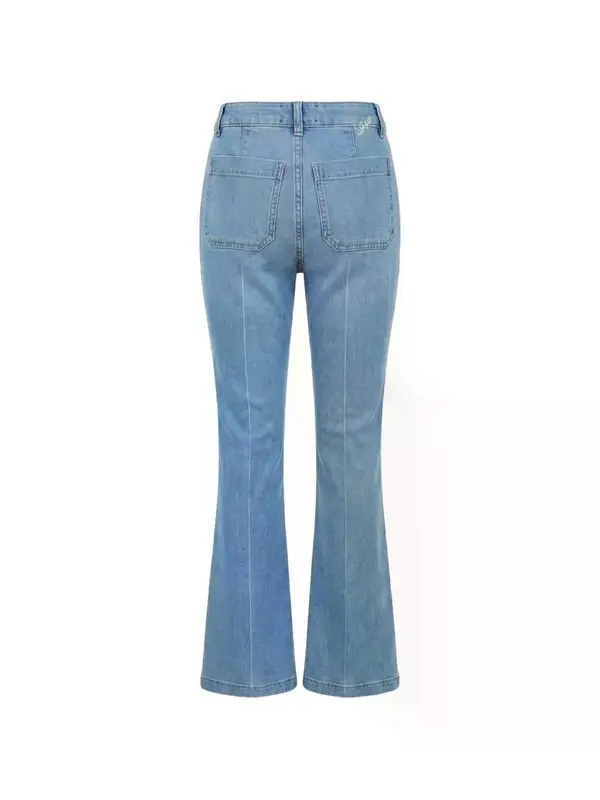 Seafarer Delphine Patch-pocket Flared Jeans