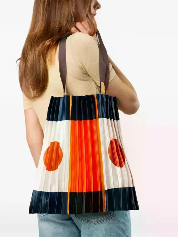 MULTITUDES BAGS Pozzallo Pleated Tote Bag