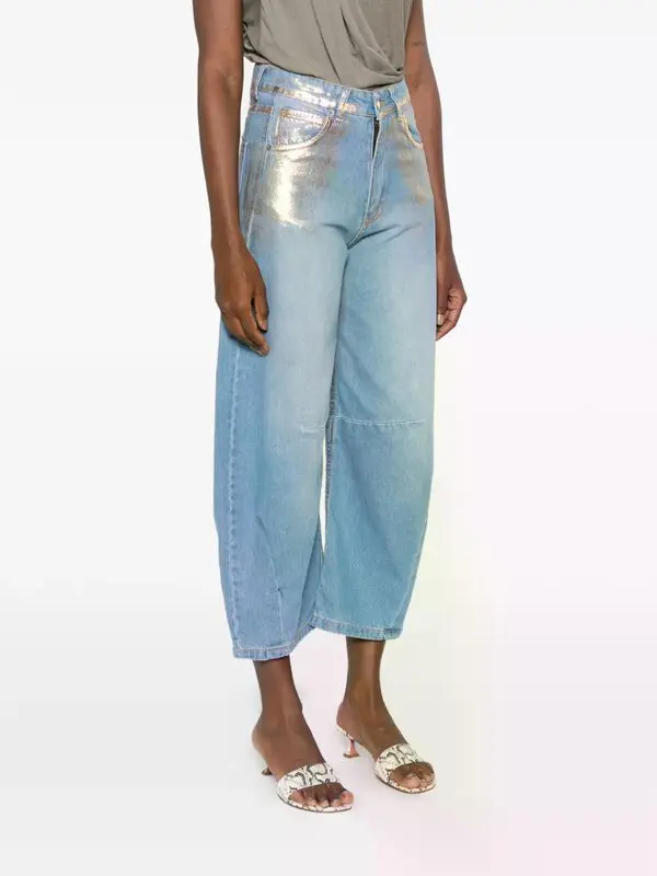 MARC ELLIS Metallic Effect Jeans
