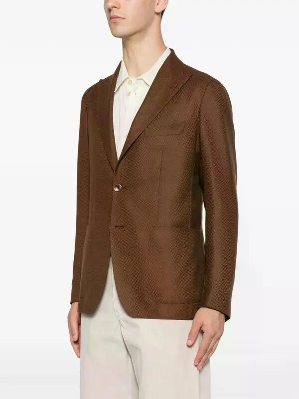 Tagliatore Pin-lapel Single-breasted Blazer