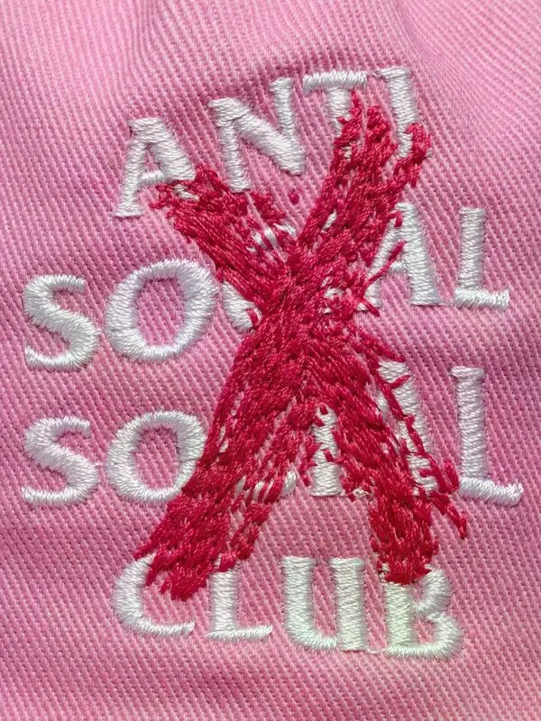 ANTI SOCIAL SOCIAL CLUB Cancelled Paint Embroidered Cap