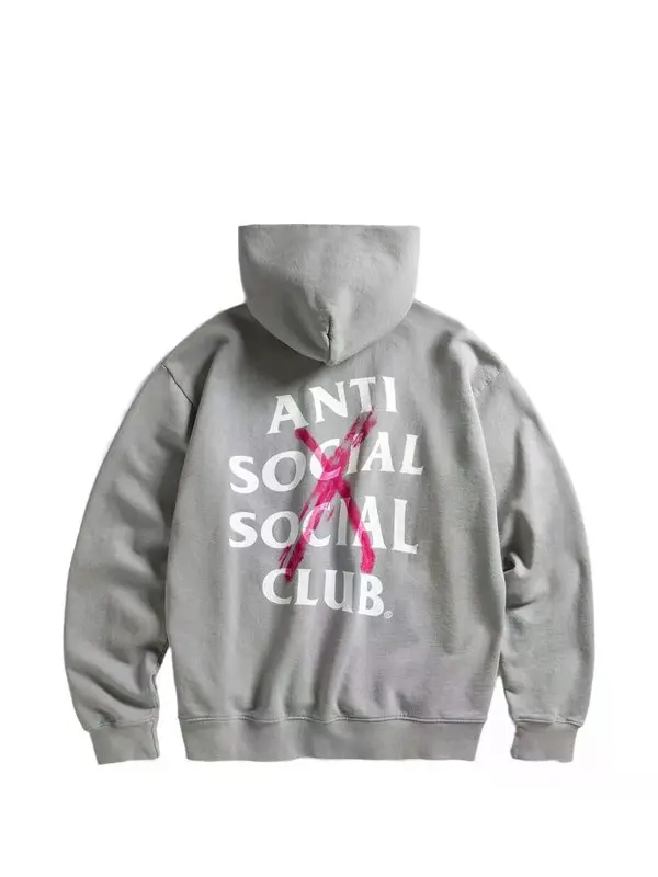 ANTI SOCIAL SOCIAL CLUB Cancelled Paint Hoodie - Grey