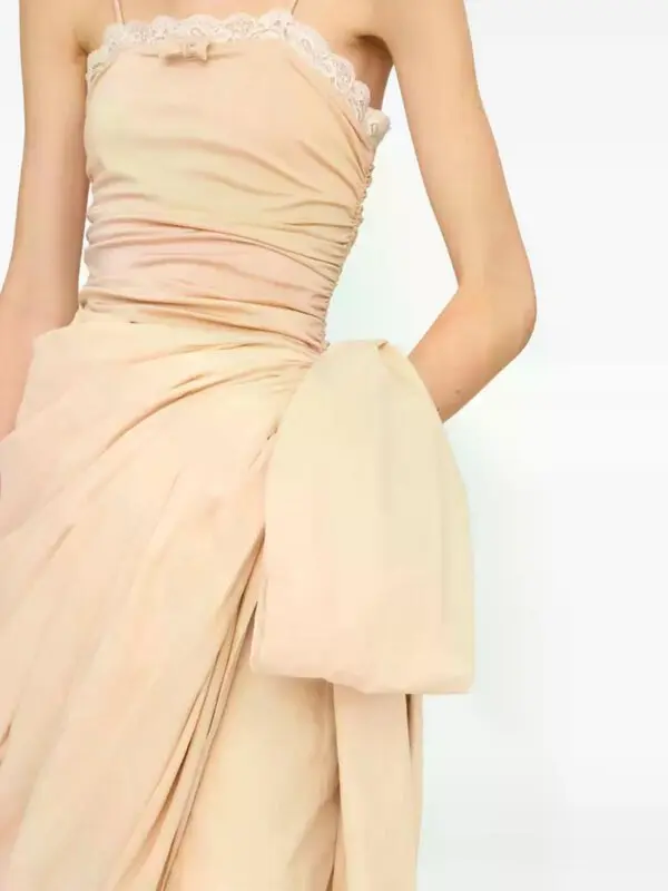 Chloé Draped Midi Skirt