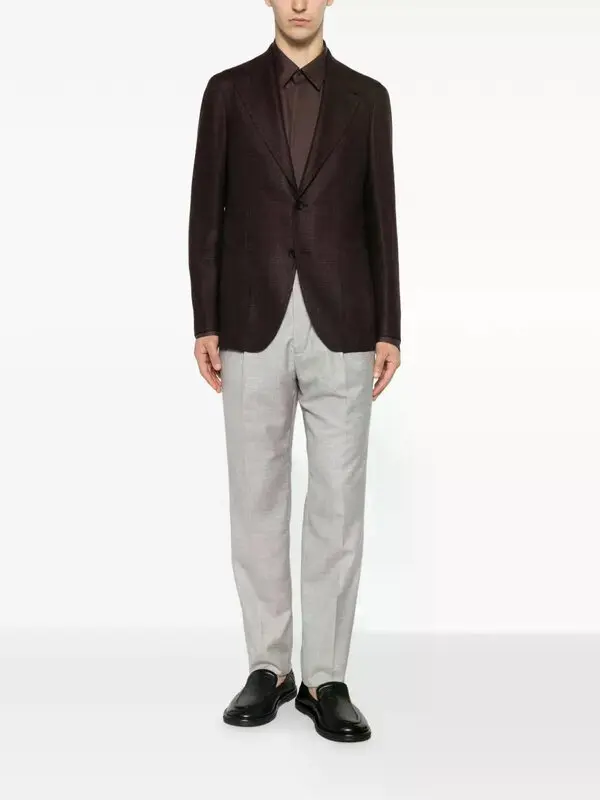 Tagliatore Single-breasted Notched-lapel Blazer