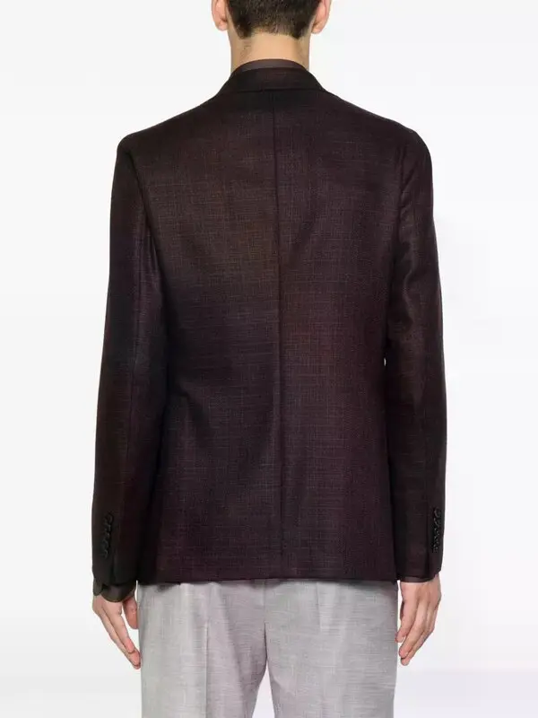 Tagliatore Single-breasted Notched-lapel Blazer